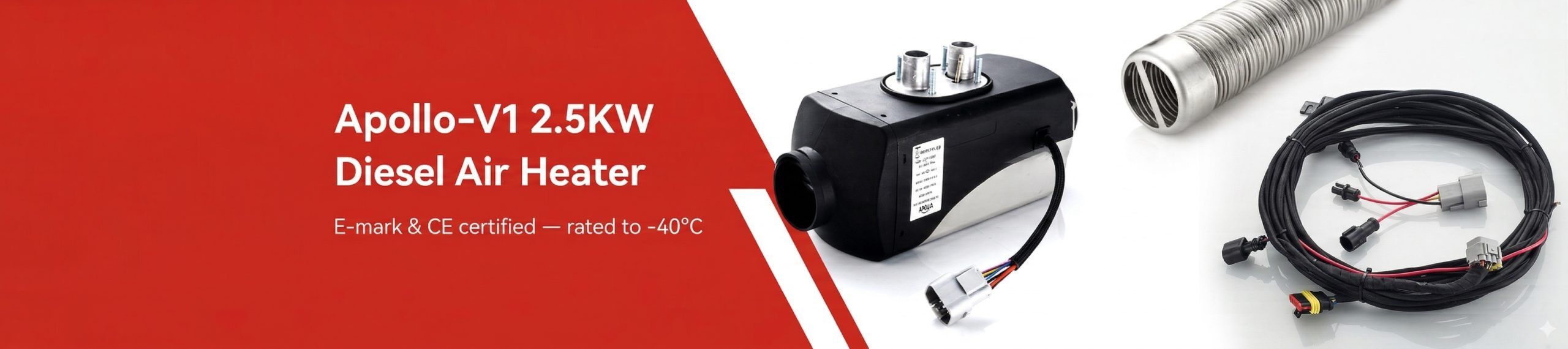 Apollo-V1 Diesel Air Heater 2.5KW | Vvkb